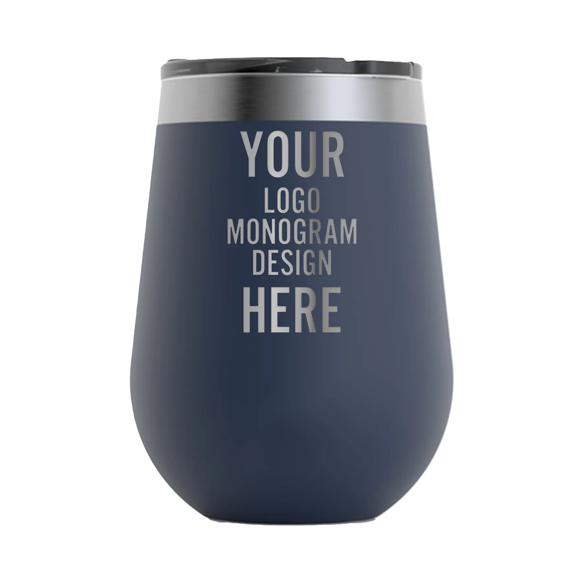 Personalized RTIC 12 oz Cocktail Tumbler - Navy | Iconic Cellars