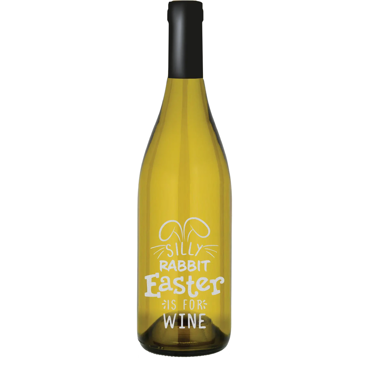 Silly Rabbit Easter is for Wine Custom Wine Bottle | Iconic Cellars