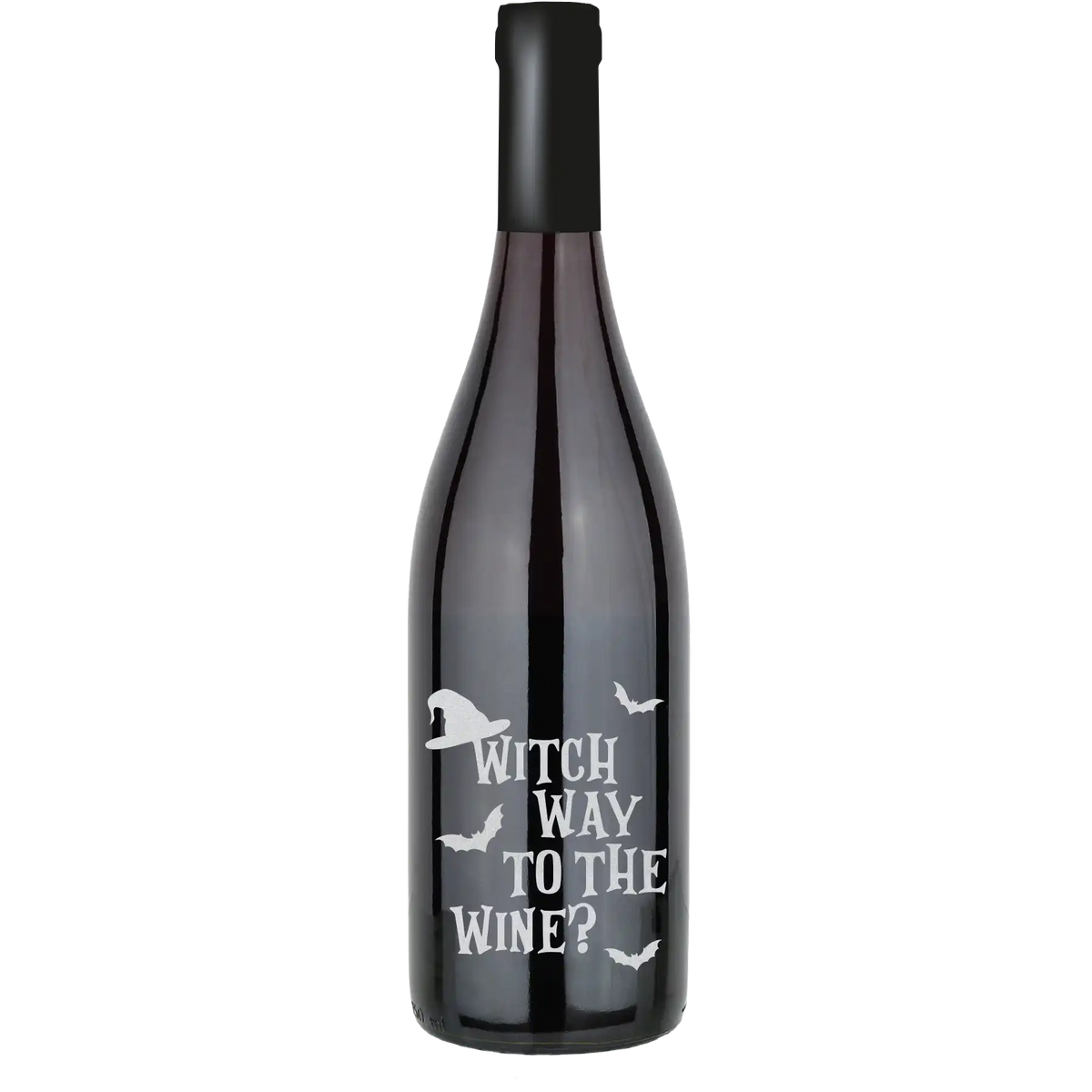 Witch Way to the Wine Custom Wine Bottle - Pinot Noir | Iconic Cellars